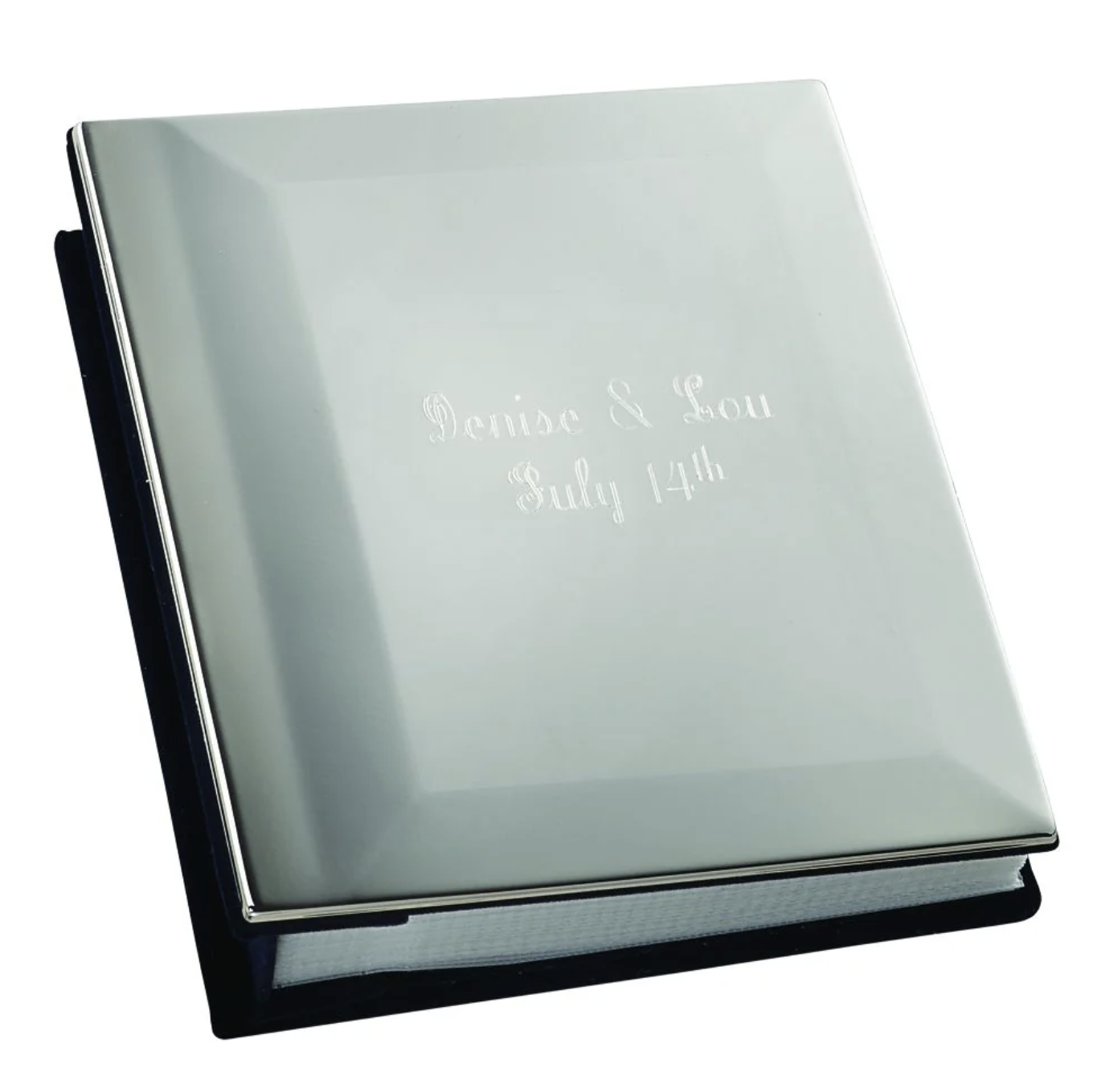 Engraved Cover Photo Album - Personalized Keepsake for Memories