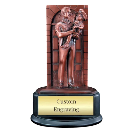 Police Service Trophy - Glendora Trophy